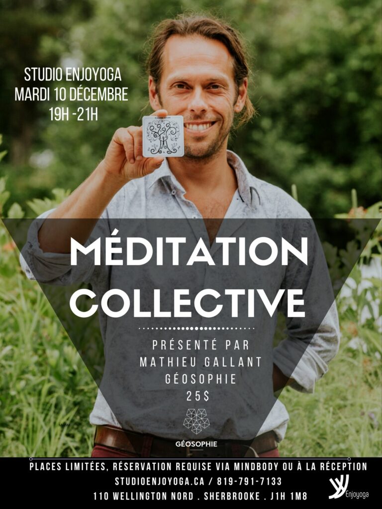 Méditation collective | Studio Enjoyoga